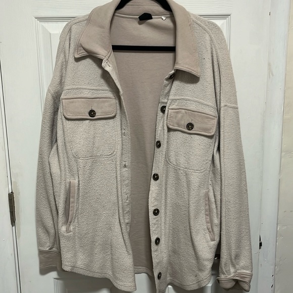PacSun | Jackets & Coats | Pacsun Oversized Tan Shacket | Poshmark